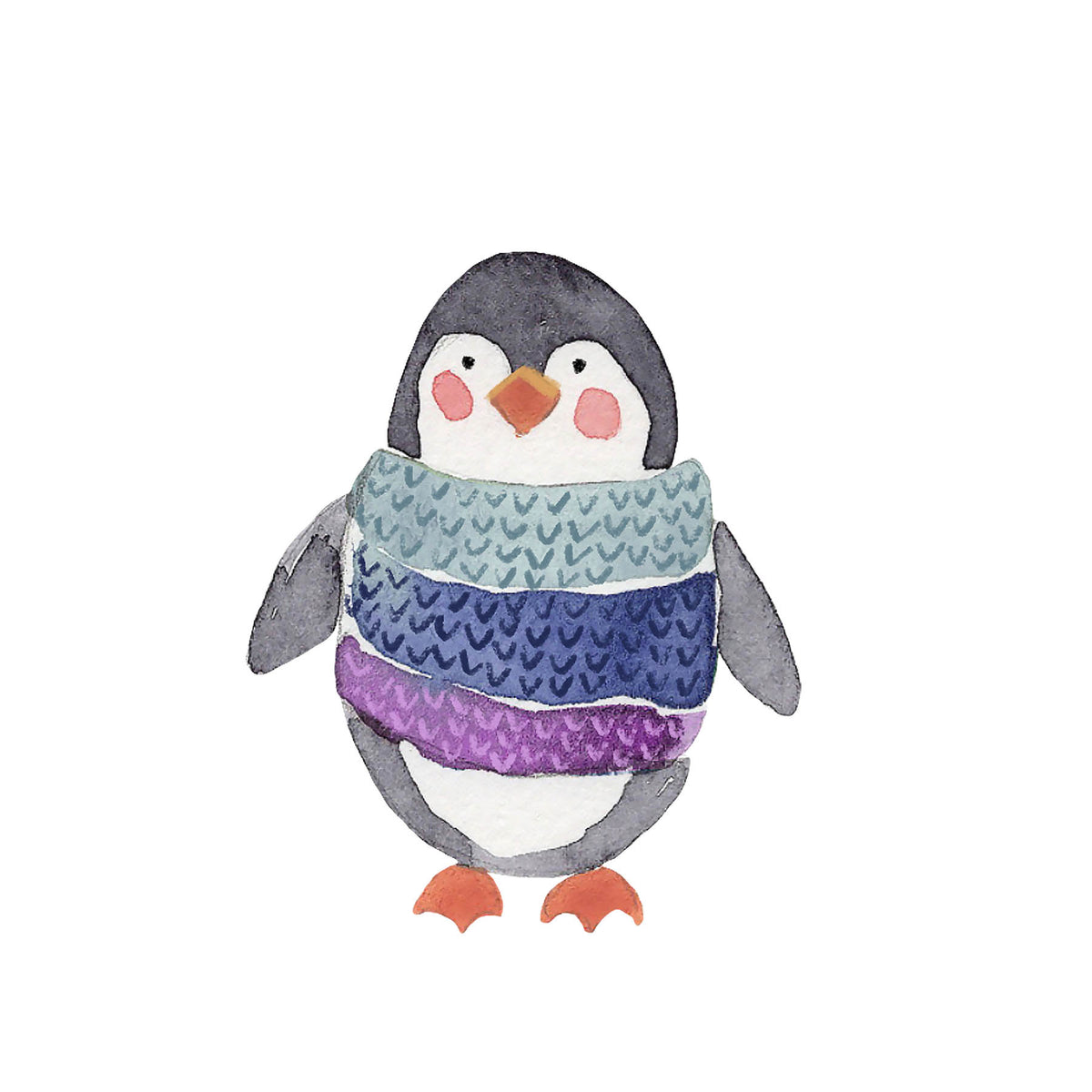 Baby Penguin - Purple - DTF Transfer/Iron On or Heat Press – Wolf ...