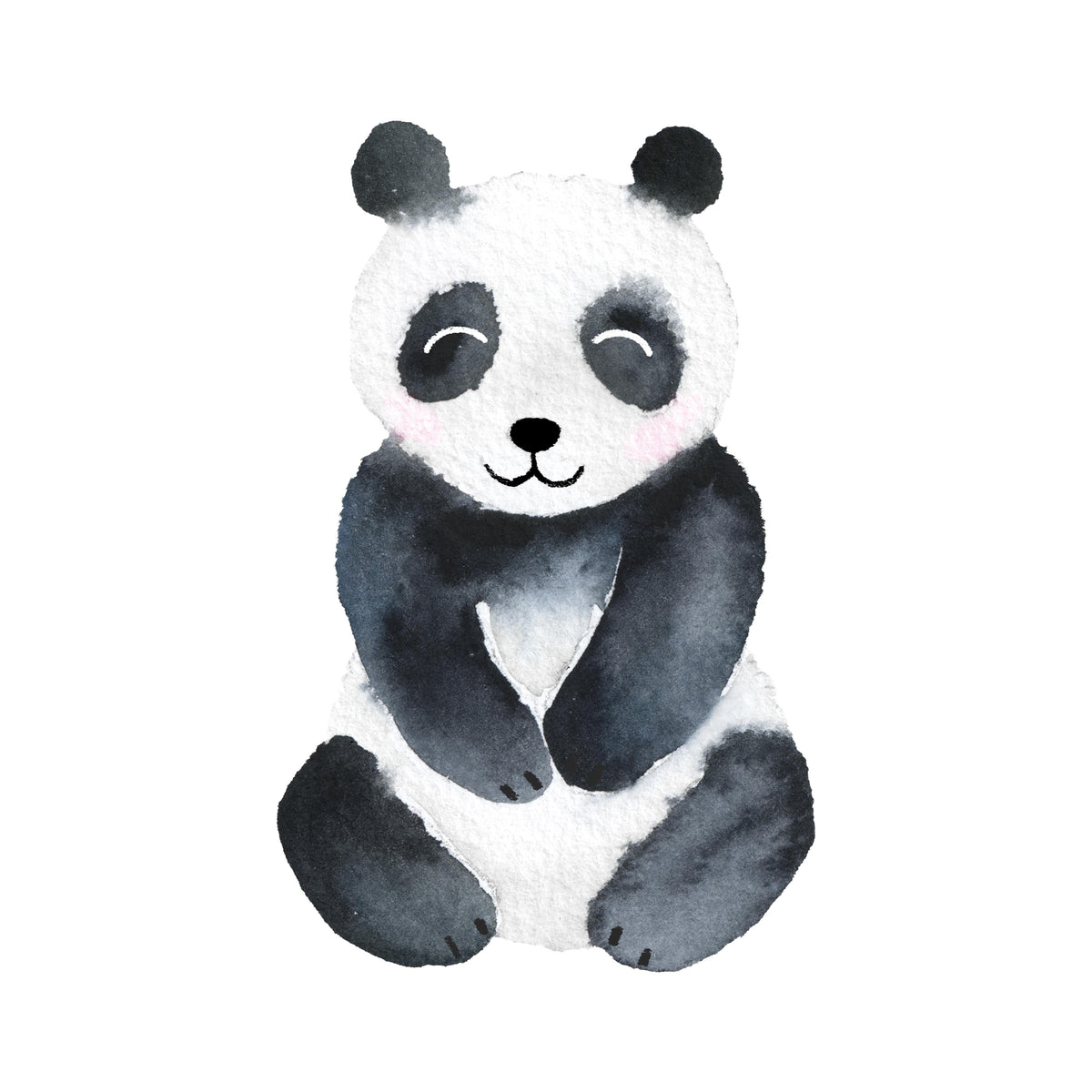 Panda - DTF Transfer/Iron On or Heat Press – Wolf & Rabbit Fabrics