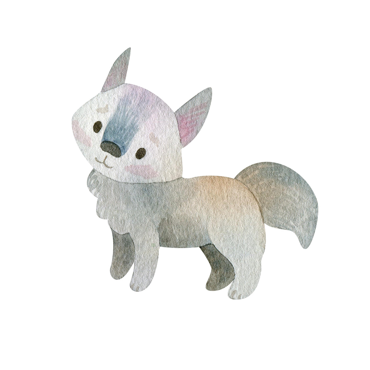 Wolf - DTF Transfer/Iron On or Heat Press – Wolf & Rabbit Fabrics